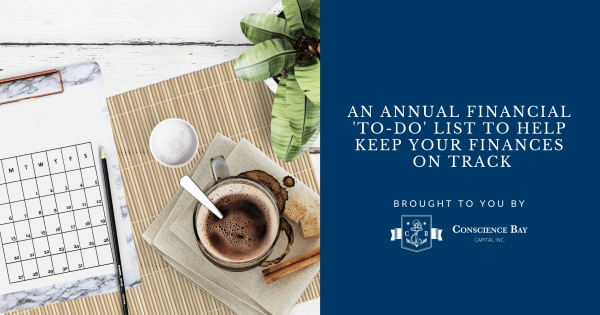 An Annual Financial 'To-Do' List to Help Keep Your Finances on Track ...
